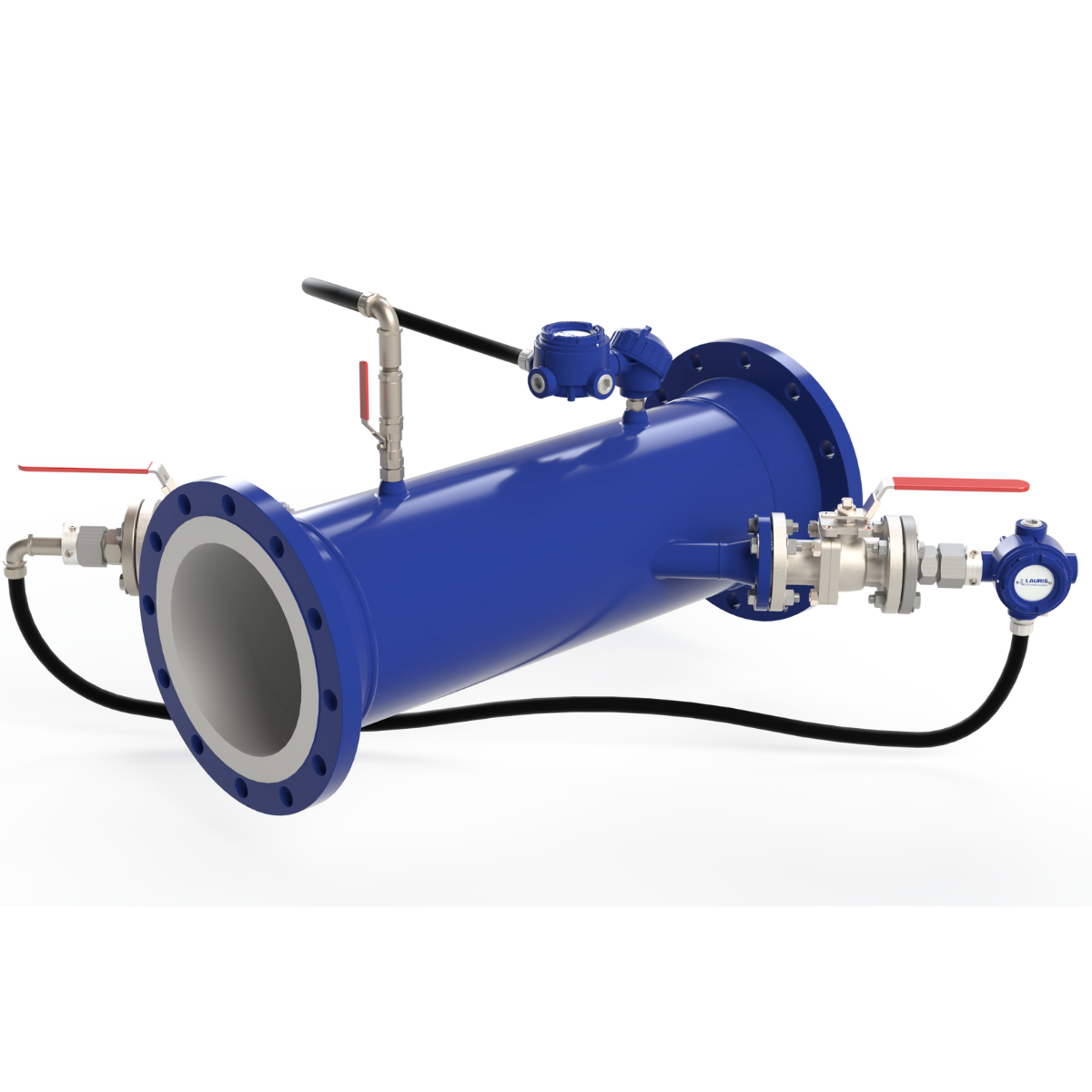 Medidor ultrasónico de caudal de gas | FF1225-A | Lauris Technologies ...