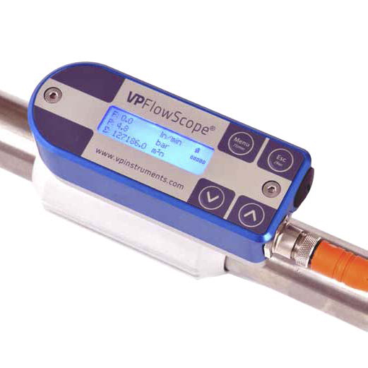 Caudalímetro para aire comprimido seco | VPFlowScope | VP Instruments ...