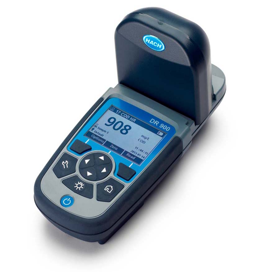 Hach DR 900 | Colorímetro portátil y resistente con registro de datos ...